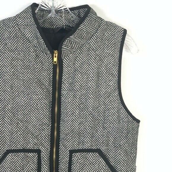 Merokeety | Jackets & Coats | Merokeety Herringbone Quilted Zipped ...